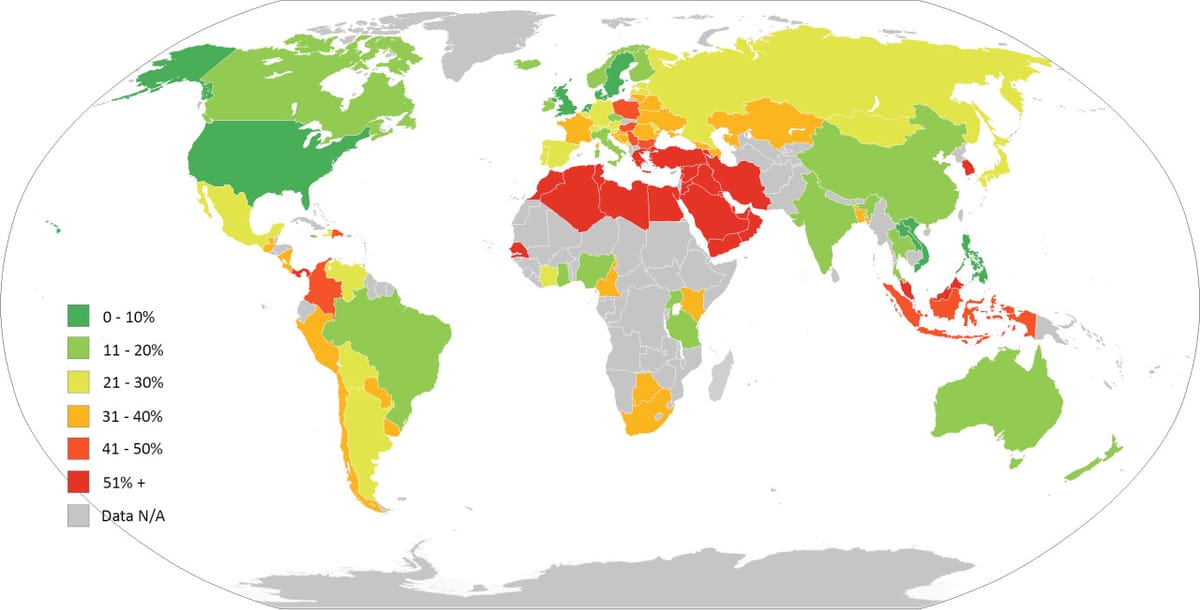 The BFD | Map of the Day: Anti-Semitism
