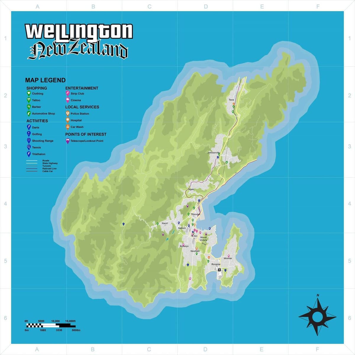 The BFD | Map of the Day: Wellington