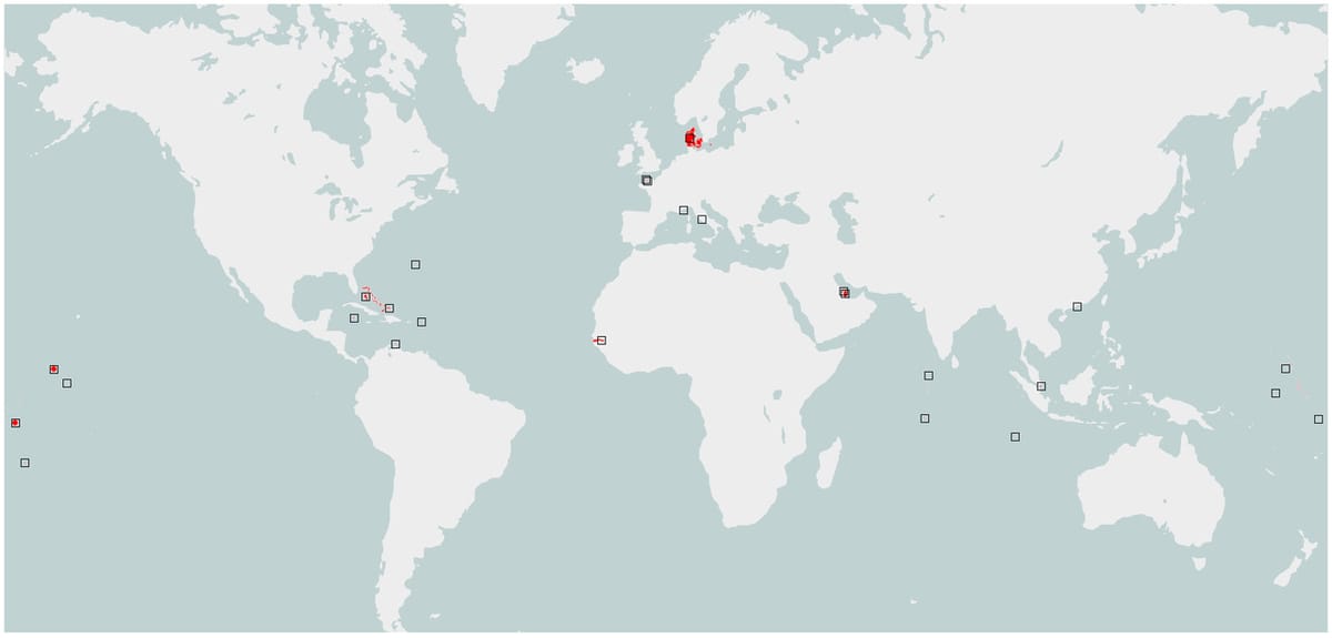 The BFD | Map of the Day: Countries under 200 Metres High at Their ...