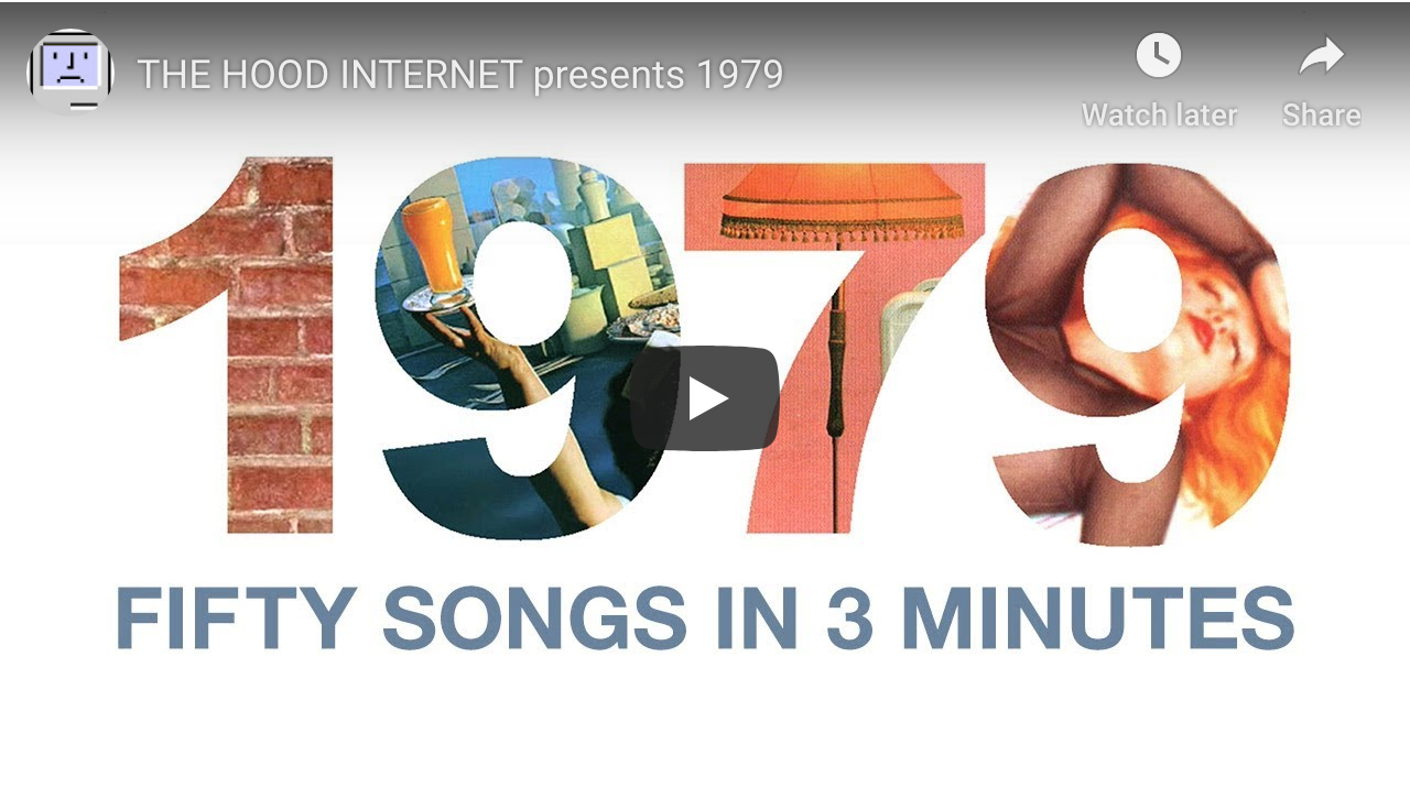 The BFD | The Hood Internet Presents 1979