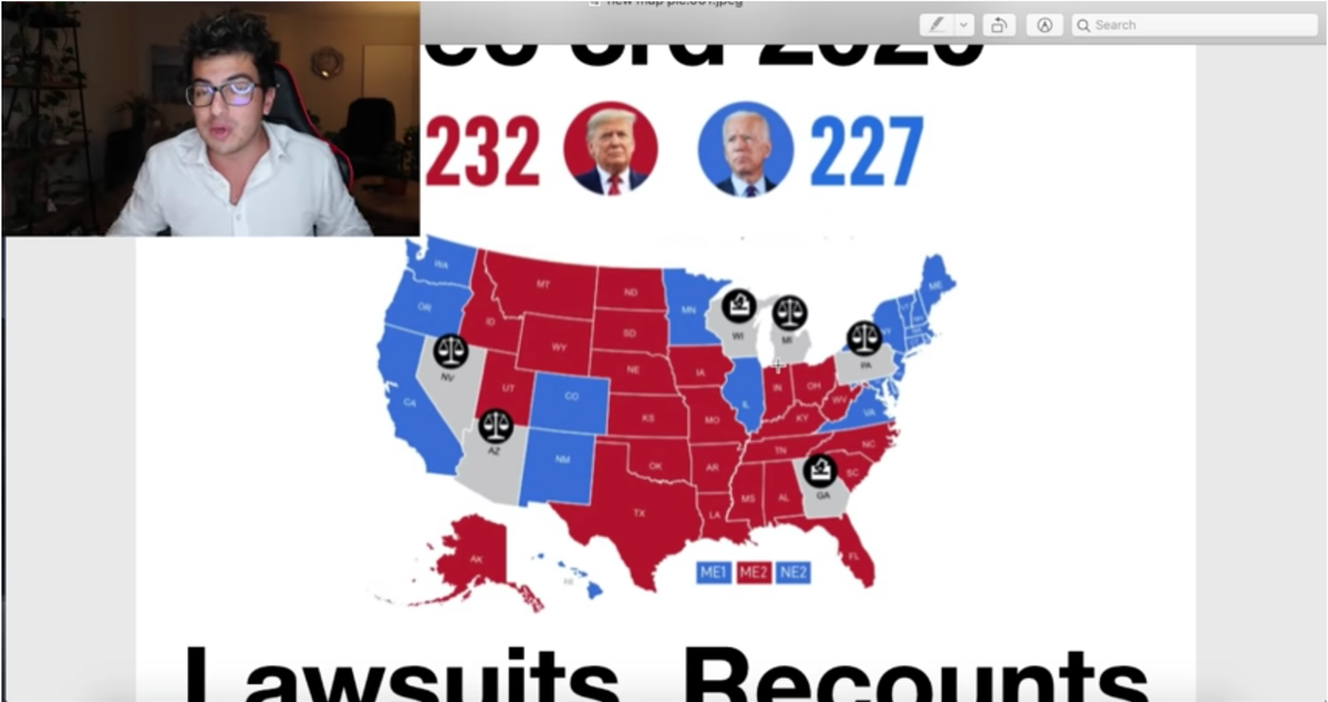 The BFD | Updated Map Shows Trump on Path to Win 2020 Election!