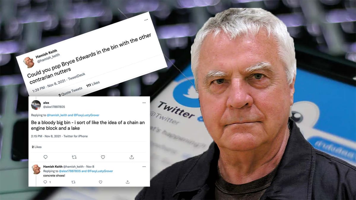 The BFD | Arts Luvvie Hamish Keith Shows the Nastyfacebooktwitterlinkedin