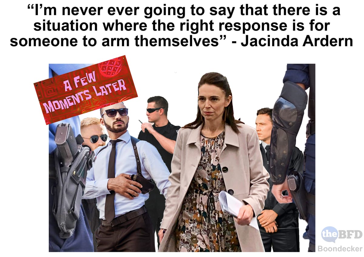The BFD | Ardern’s Guns