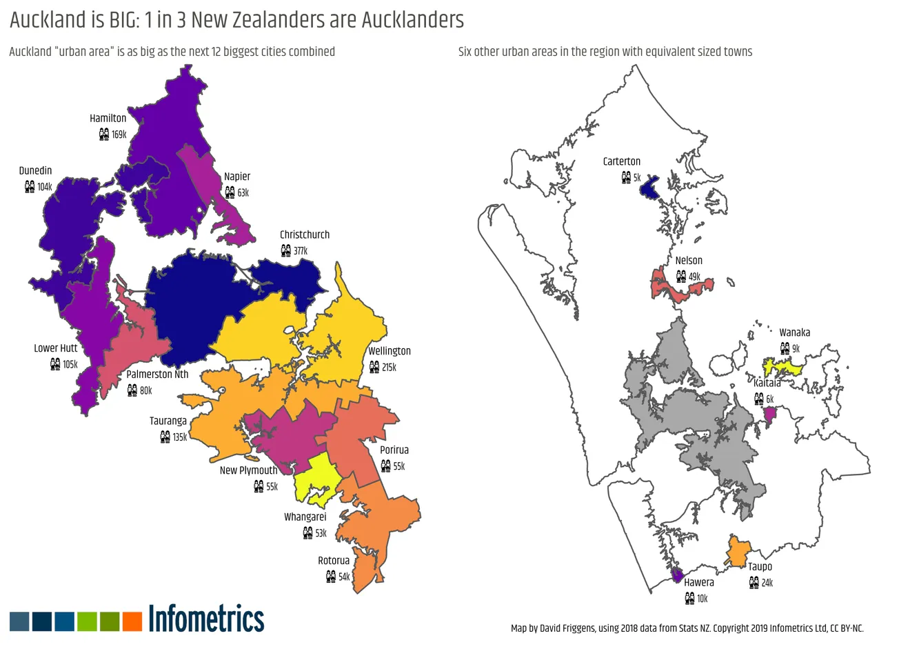 The BFD | Map of the Day: Auckland Compared With Other Urban Areas