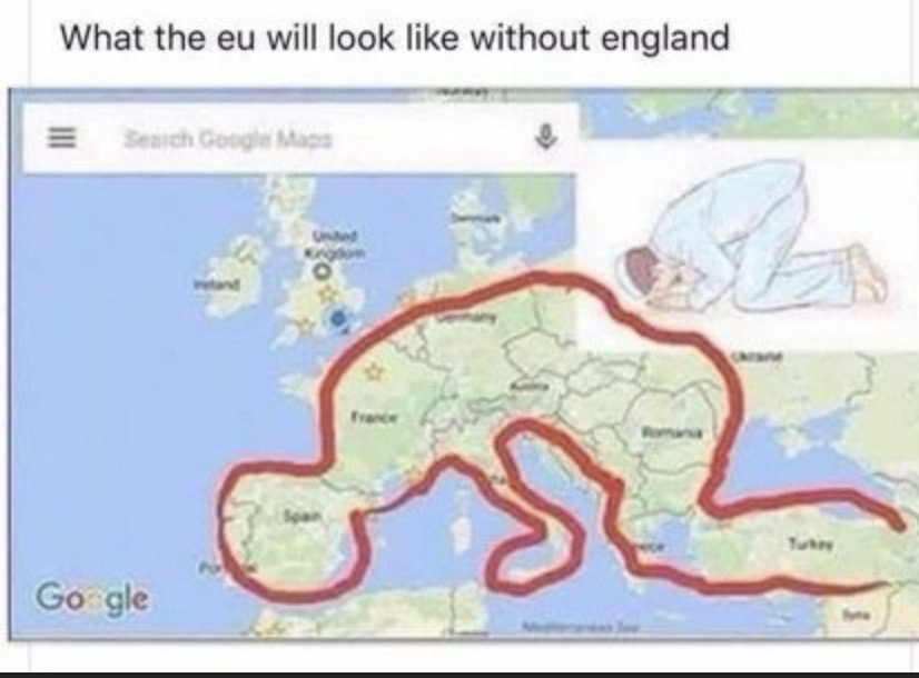 The BFD | Map of the Day: What the EU will Look Like Without England