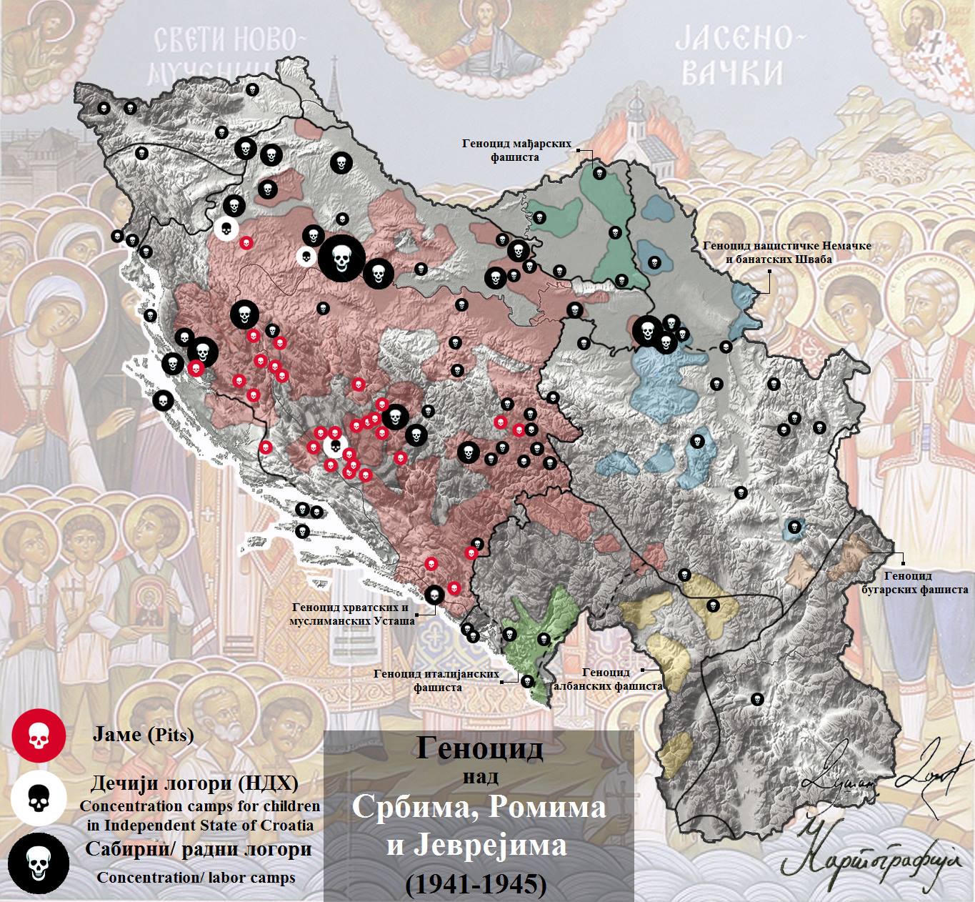 The BFD | The BFD Map of the Day: Genocide on Serbs, Roma & Jewish ...