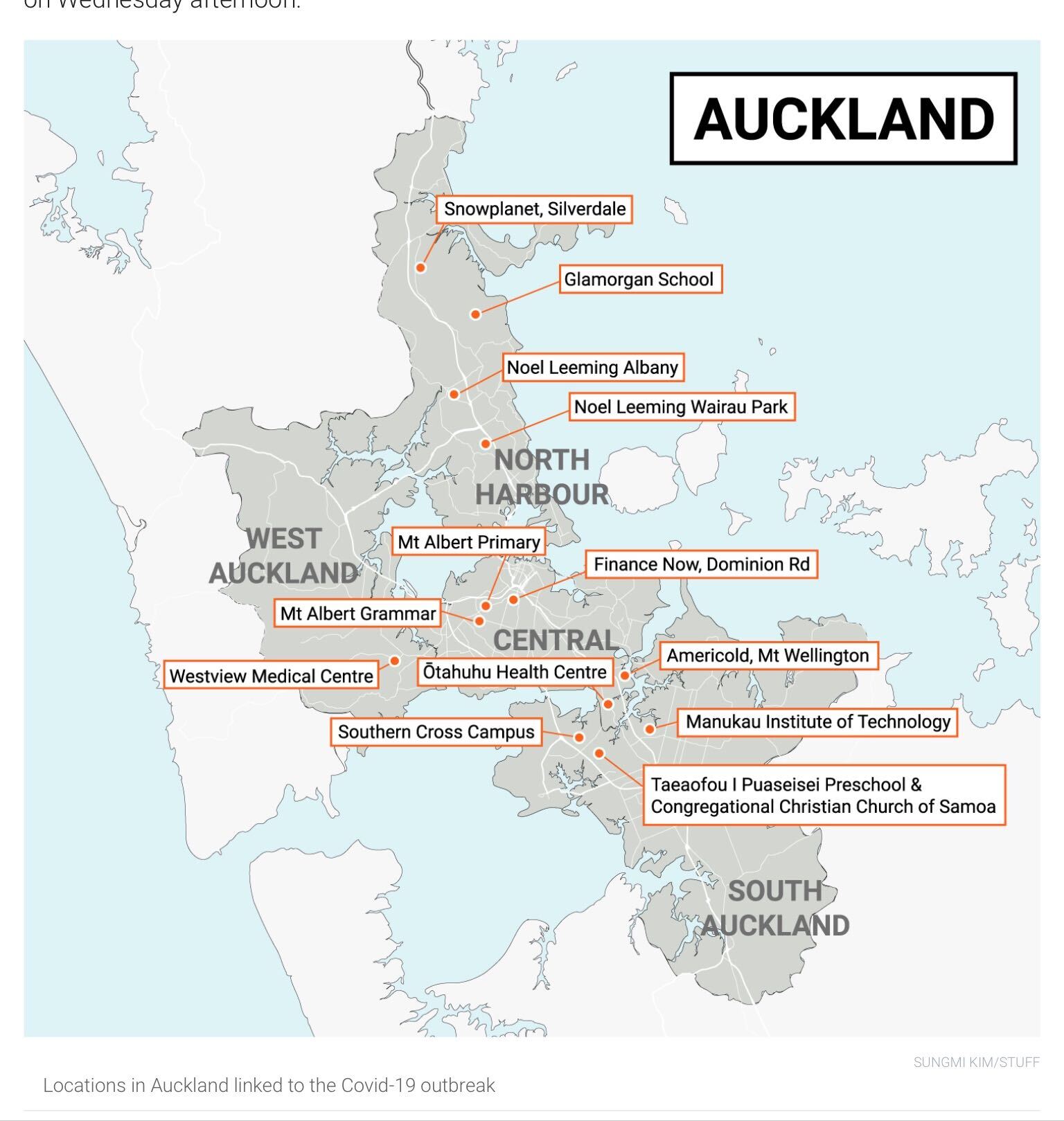 The BFD | COVID Clusters in Auckland