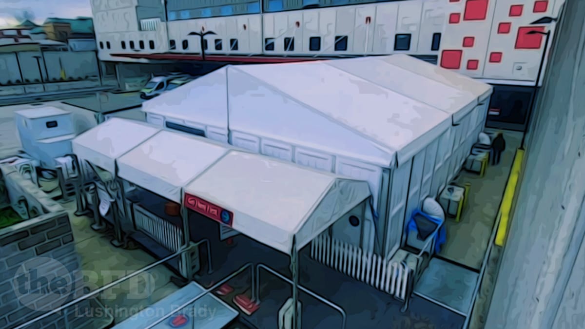 The BFD | Standing with Dan – In a Tent in the Rain